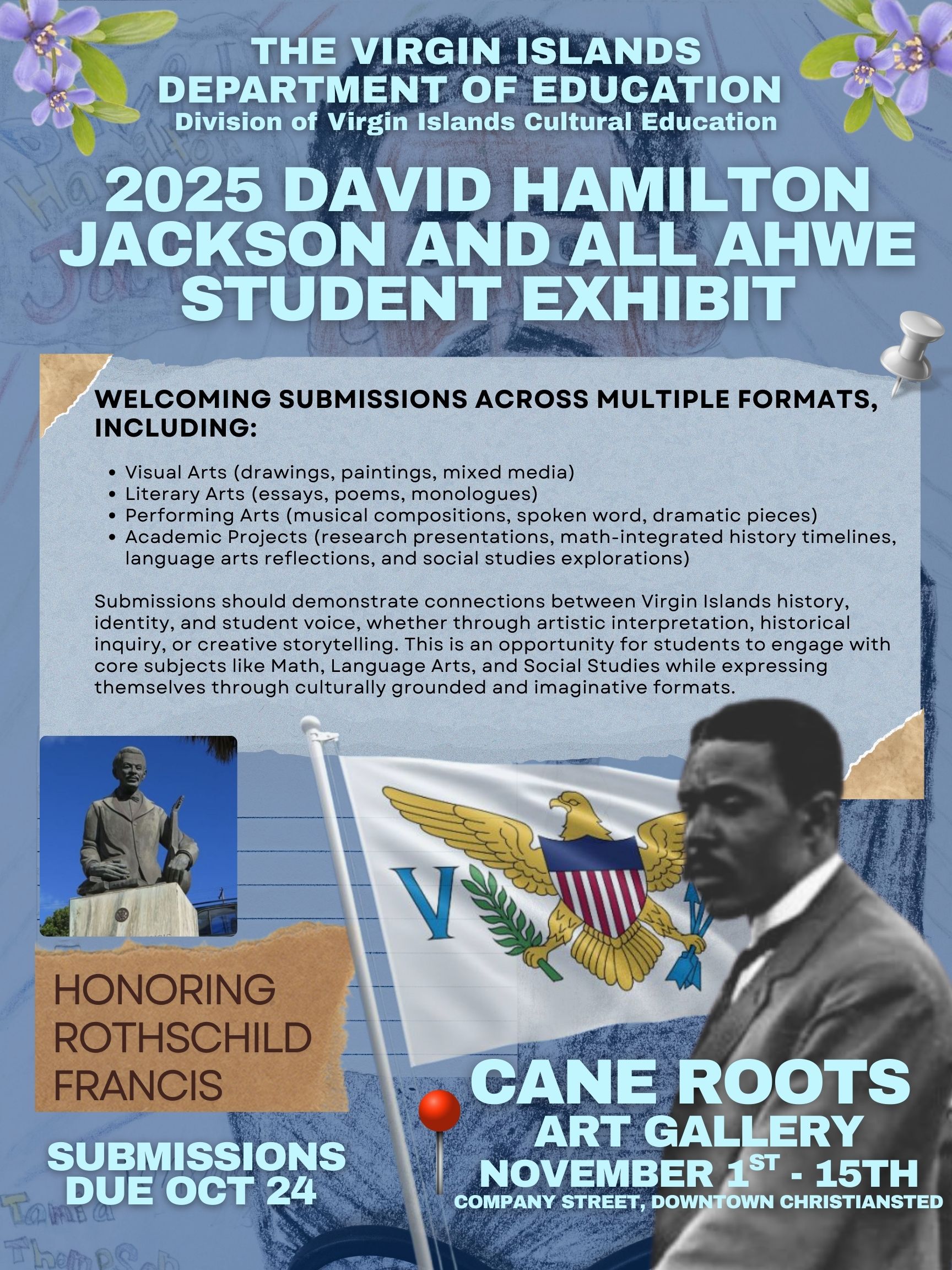 2025 David Hamilton Jackson and All ahwe Student Exhibit | #GoOpenUSVI