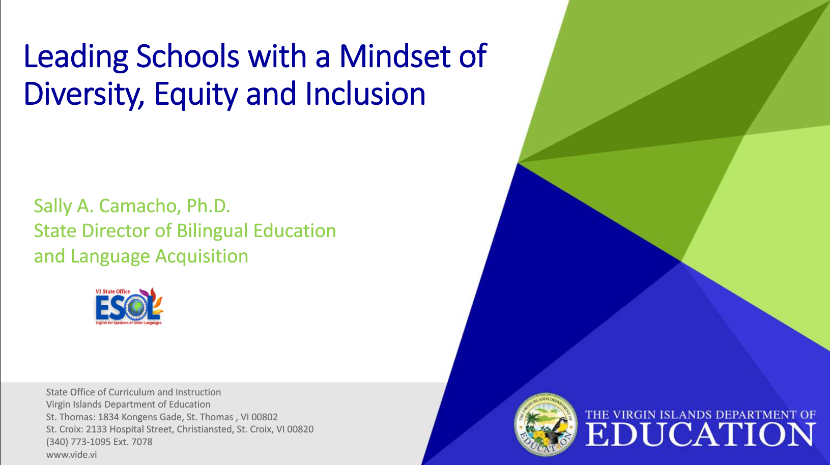 Leading Schools with a Mindset of Diversity, Equity and Inclusion | # ...